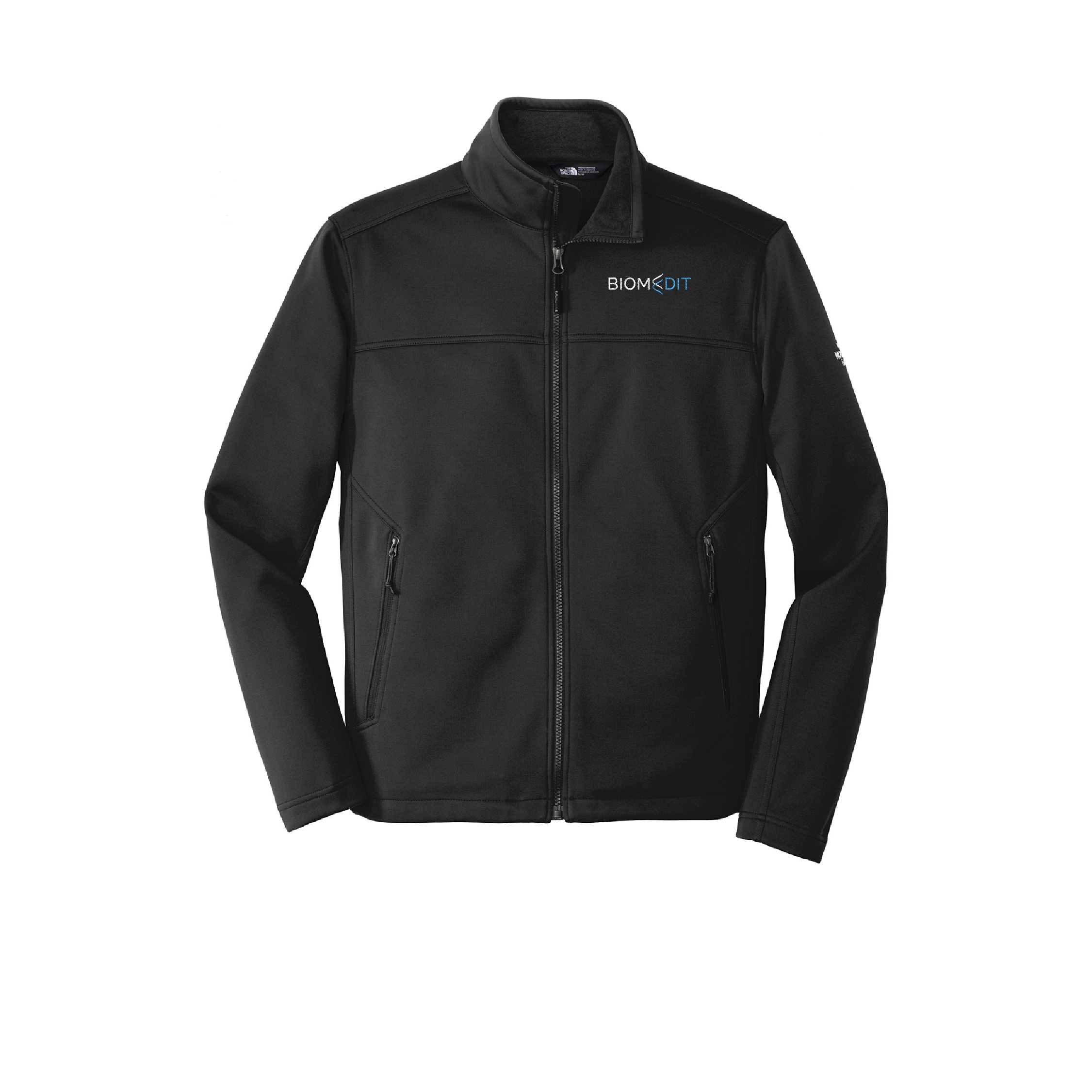 Black and Grey BiomEdit Logo: The North Face® Ridgewall Soft Shell Jac ...